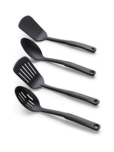 T-fal Initiatives Ceramic Nonstick Cookware Set 14 Piece Pots and Pans Blue
