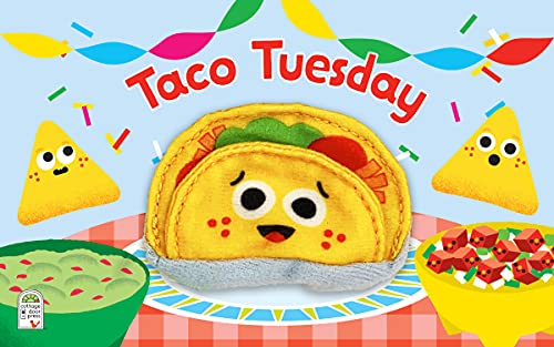 Taco Tuesday Finger Puppet Board Book for Little Taco Lovers, Ages 1-4 (Finger Puppet Book)