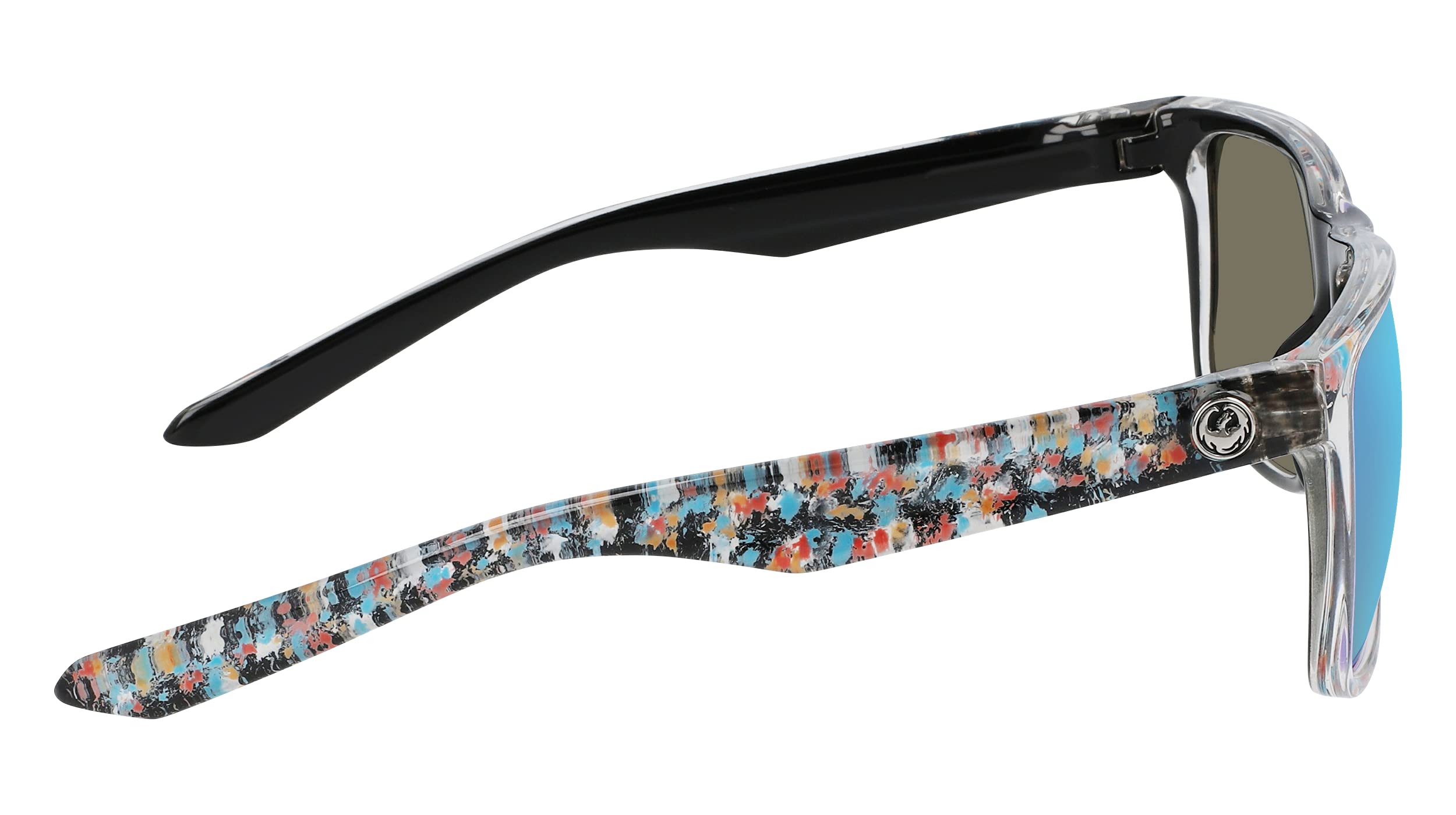 Dragon Meridien Sunglasses - Matte Black H2O Frame | Ll Blue Ion Polar Lens
