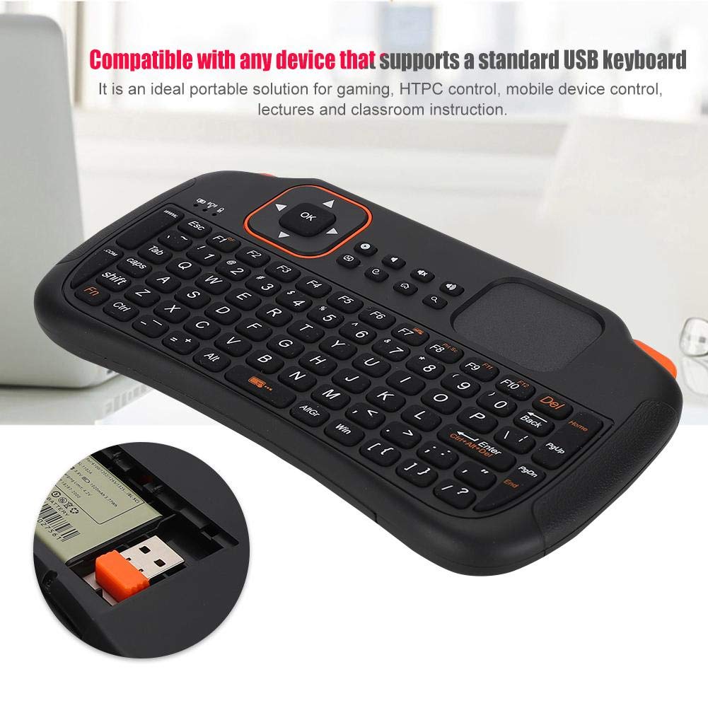 Zopsc Keypad for Android Remote Control 83-Key USB Mini Keyboard Handhold Keyboard with Touchpad