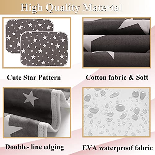 RUNANIA Guinea Pig Cage Liners, 3 Pack Washable & Reusable Guinea Pig Pee Pads for Rabbits Rats Hamsters Hedgehogs Small Animals