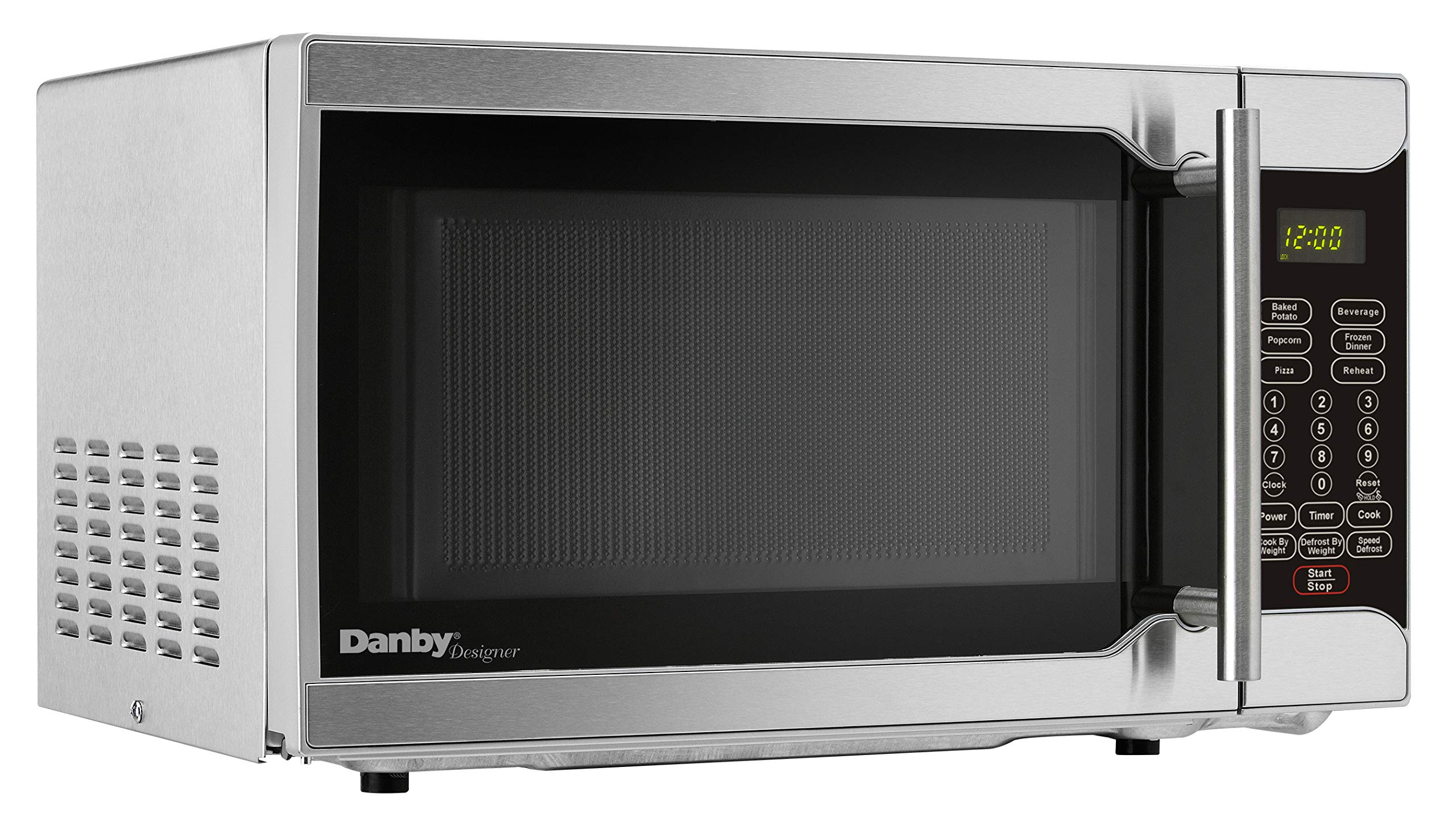 Danby DMW07A2SSDD 0.7 cu. ft. Microwave Oven, Stainless Steel, 7 cu.ft