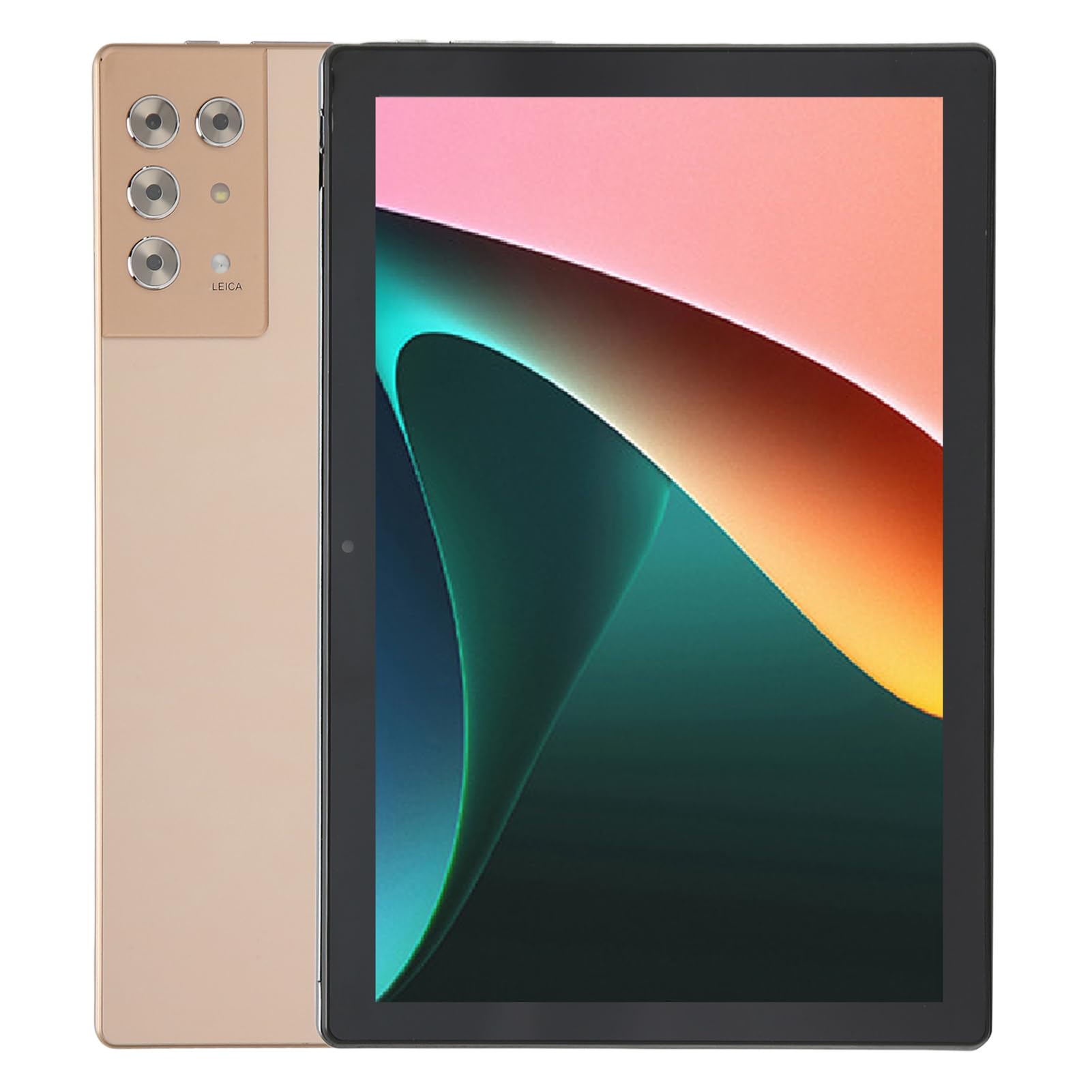 DAUERHAFT Tablet, for Android 10.1in Tablet HD Touchscreen 100 to 240V 2.4G 5G WiFi for Work School (US Plug)