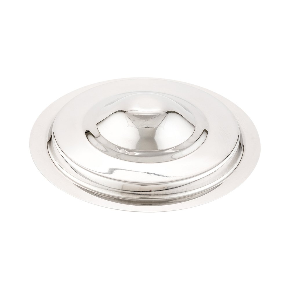 Restaurantware LID ONLY: Met Lux Lid For 2 Quart Bain Marie 1 Stainless Steel Lid For Bain Marie Pot - Built-In Handle Pot Sold Separately