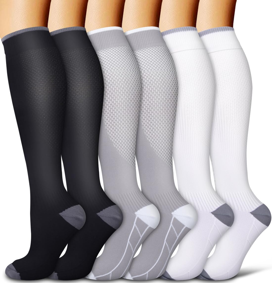 COOLOVER Copper Compression Socks - Compression Socks Women and Men