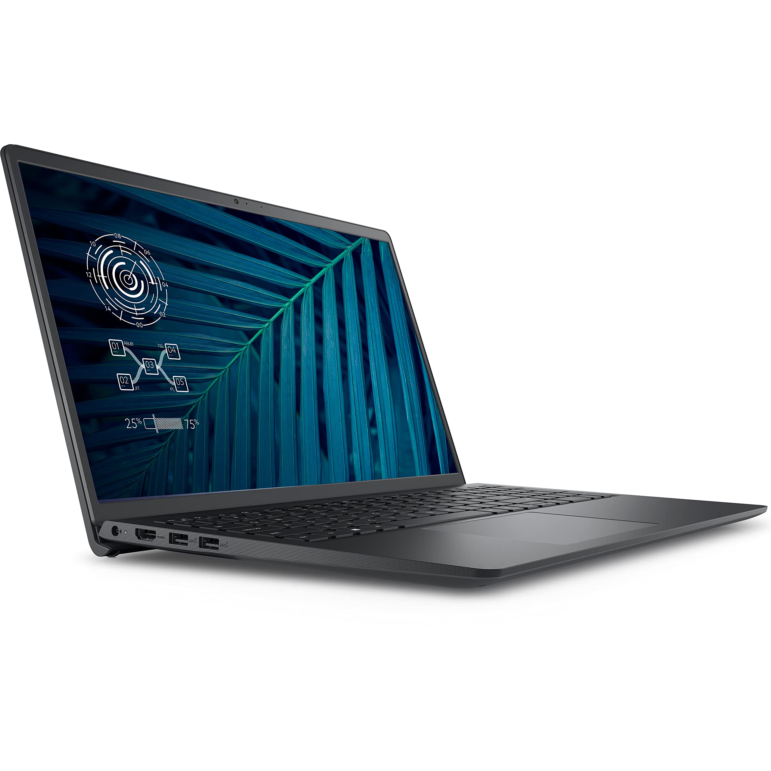 Dell Vostro 3510 15.6" FHD Business Laptop Computer, Intel Quad-Core i7-1165G7 up to 4.7GHz, 64GB DDR4 RAM, 2TB PCIe SSD, 802.11AC WiFi, Bluetooth, Carbon Black, Windows 11 Professional