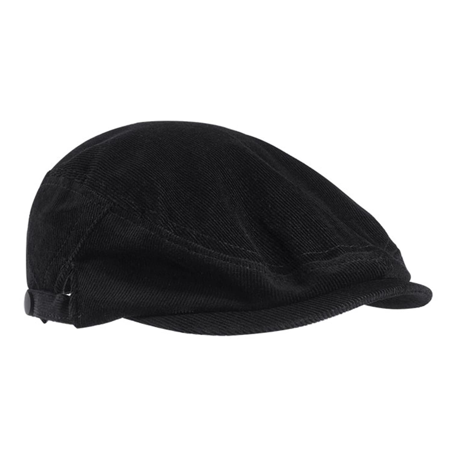Croogo Newsboy Flat Cap Scally Caps Irish Catsby Golf Beret Hat Solid Duckbill Hat Outdoor Driving Hunting Hat,Pink-BL78