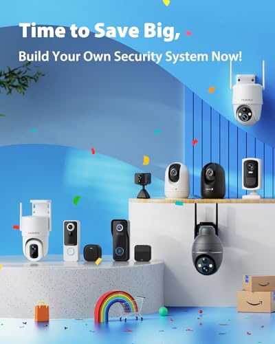 MUBVIEW Cameras for Home Security, Indoor Security Camera, 2.4G WiFi Wired Camera Ideal for Dog/Elder/Baby, Motion Tracking, Two-Way Audio, Pan Tilt, 24/7, 2K Night Vision PK320B-D