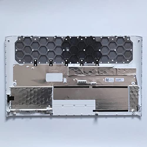 NODRLIN New 09T8WH Bottom Cover Lower Case for Dell Alienware Area-51M 51M R2(White)