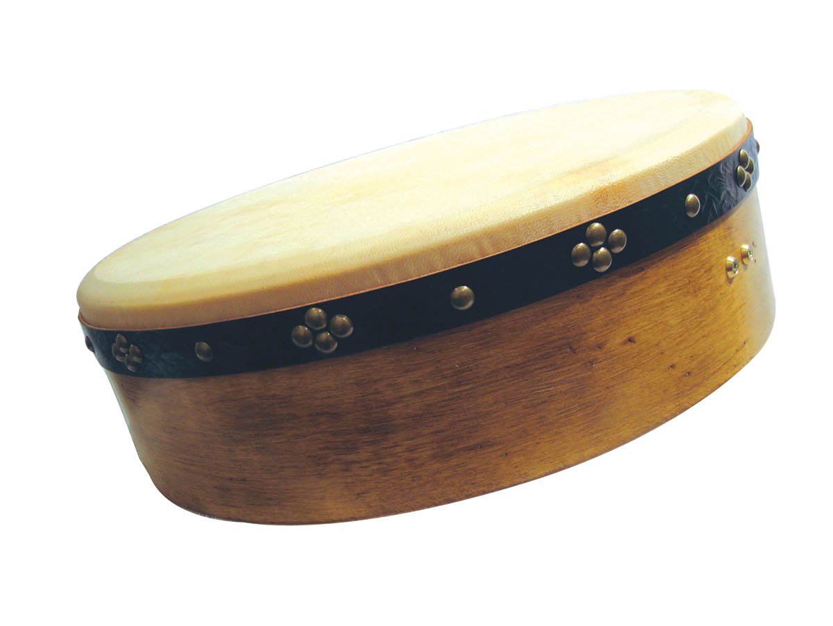 Waltons WM2437 18-Inch Tunable Aged Oak Bodhran