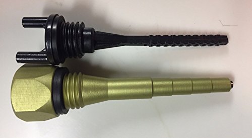 GenExhaust for Firman Generator P/N 330723531 - Anodized Easy USE Magnetic Oil Dipstick