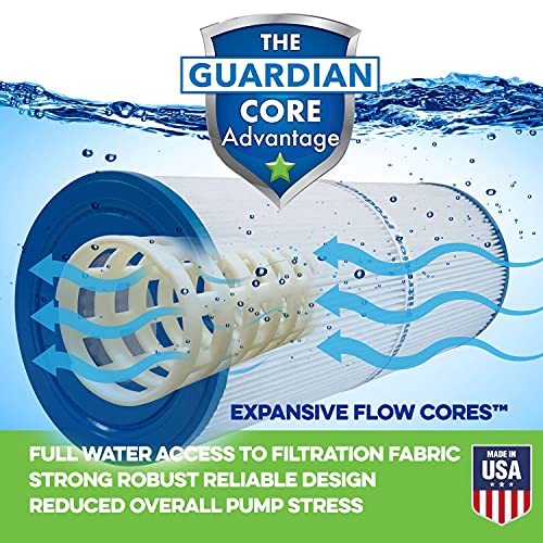 Guardian Pool Spa Filter Replacement for Pleatco: PTL18P4 Dream Maker Gatsby SPA Unicel 4CH-21 Filbur FC-0136