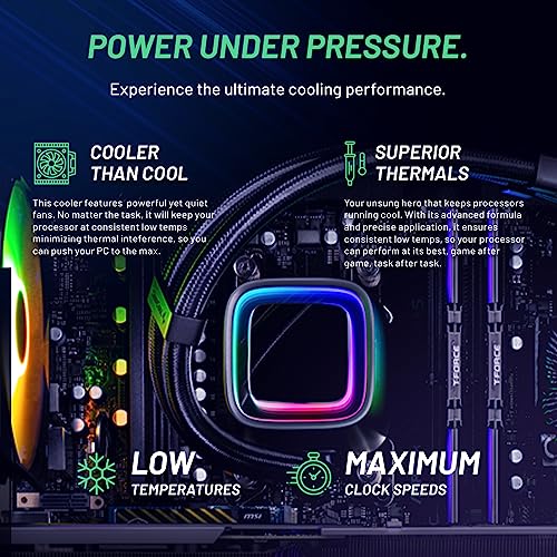Skytech Gaming Skytech Shadow Gaming PC Desktop β AMD Ryzen 5 7600X 4.7 GHz, RTX 3060 Ti, 1TB NVME SSD, 32G DDR5 RGB, 600W Gold PSU, 240mm AIO, AC Wi-Fi, Windows 11 Home 64-bit