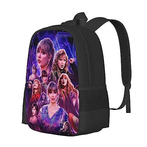 OLDX Taylor Singer Swift Collage Backpack Taylor Singer Swift Photos Backpack Canvas Lightweight Backpack Work Sport Hiking Backpack