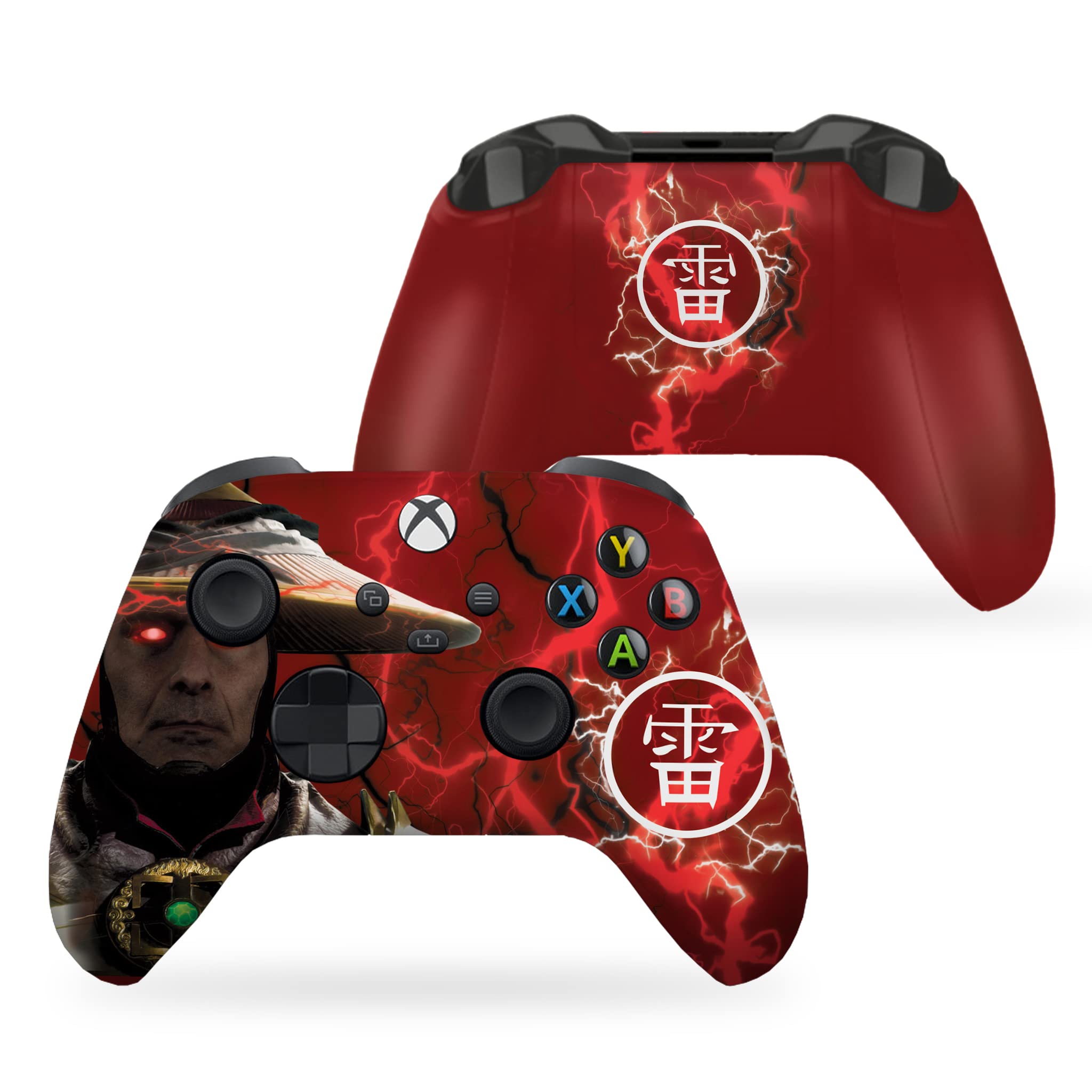 DreamController Kingdoom Hearts B&W Custom X-box Controller Wireless compatible with X-box One/X-box Series X/S Proudly Customized in USA with Permanent HYDRO-DIP Printing (NOT JUST A SKIN)