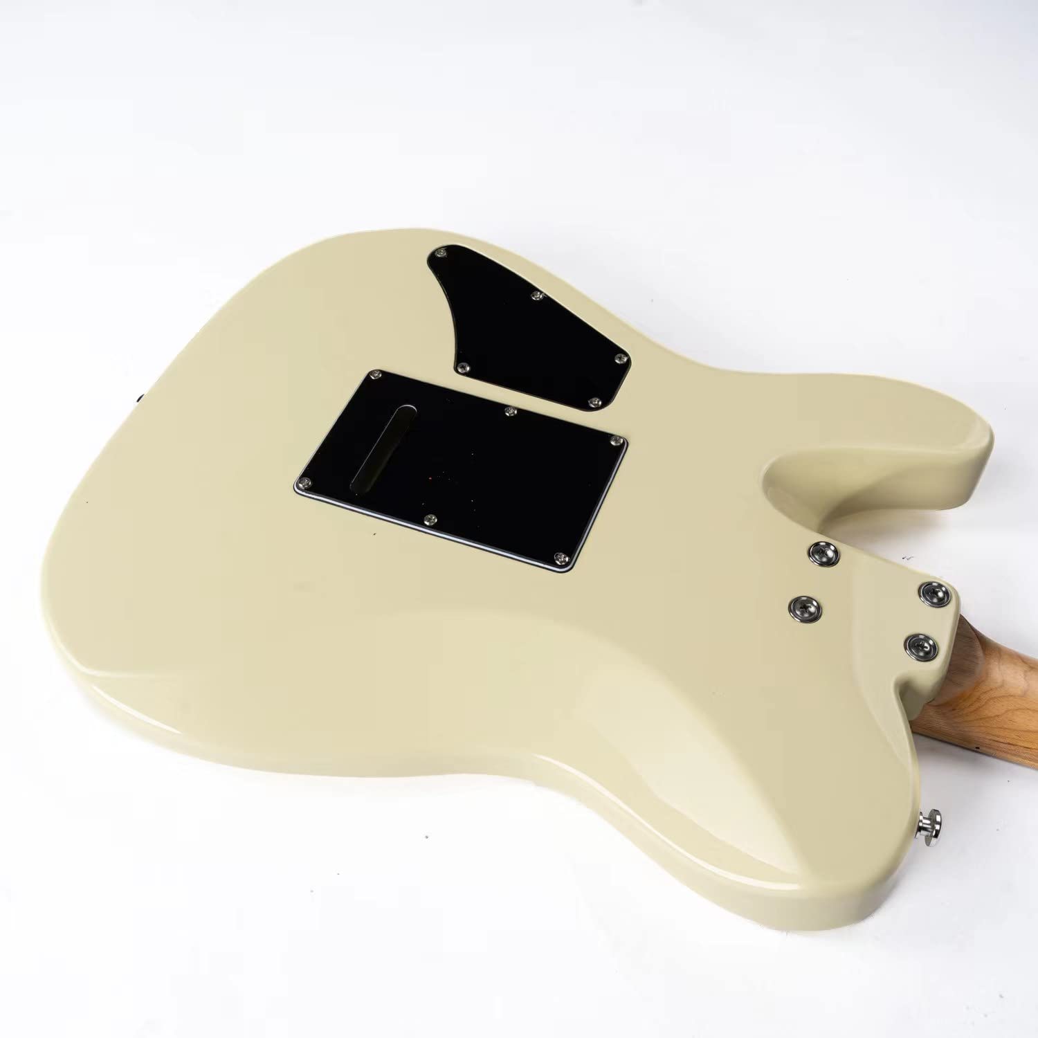 EART E-TT72 6 String Semi-Hollow-Body Electric Guitar Versatile Playability, Powerful Humbucker Pickups Fixed Bridge Guitars