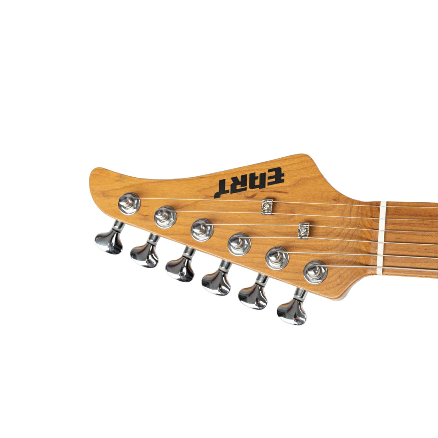 EART NK-C1 Classic Electric Guitar Maple Fingerboard,Stainless Steel Frets,Flame Maple Veneer-Wine red