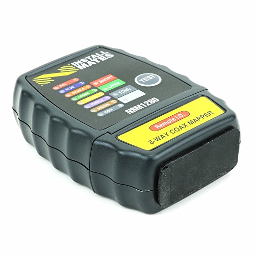 Nstallmates NSM1280 8-Way Coax Cable Tester w/ Case