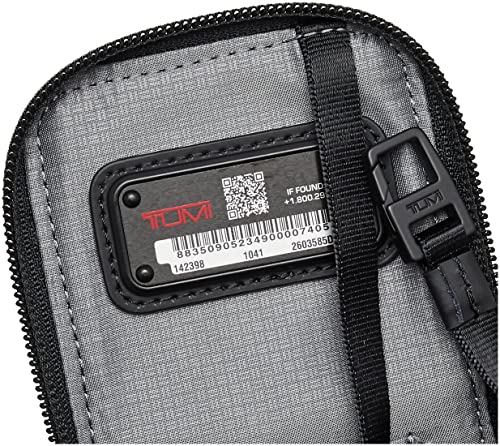 Tumi 02603585 Men's Sling, Official Product, Alpha Compact Sling, Black, One Size