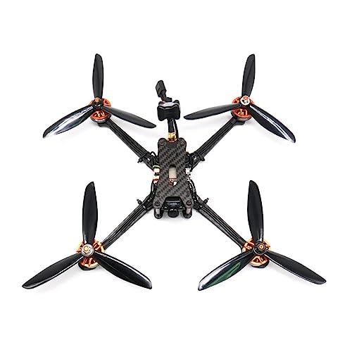 TCMMRC 6inch RC Drone 250mm Omnibus Quadcopter Drone with Camera F4 OSD 3-6S 2407 1850kv Quadcopter FPV Freestyle Racing Drone DIY (NO.119)