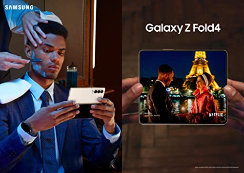 SAMSUNG Galaxy Z Fold 4 Cell Phone, Factory Unlocked Android Smartphone, 512GB, Flex Mode, Hands Free Video, Multi Window View, Foldable Display, S Pen Compatible, US Version, Gray Green