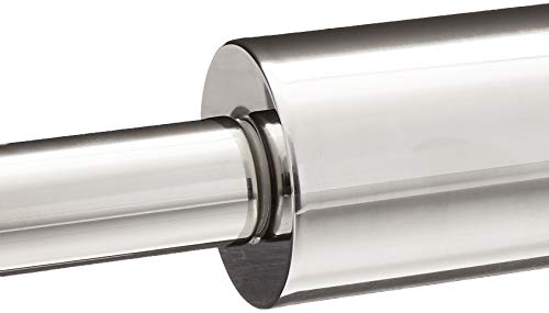 Fox Run Stainless Steel Rolling Pin, 18.5 x 2.6 x 2.8 inches, Metallic
