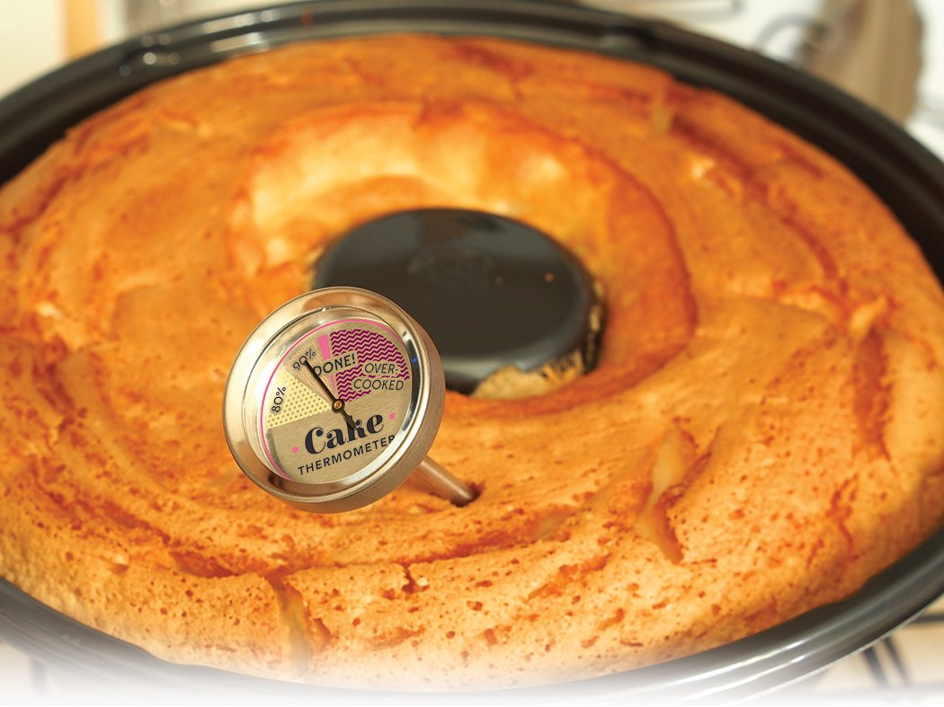 Fox Run Stainless Steel Cake Thermometer, 1.5 x 1.5 x 4.5 inches, Metallic