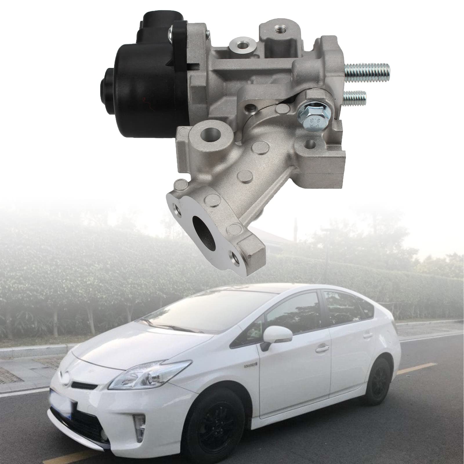 GEATaaT EGR Valve & Gasket Kit Compatible with 2010-2012 Toyota Prius Replace#04004-58137