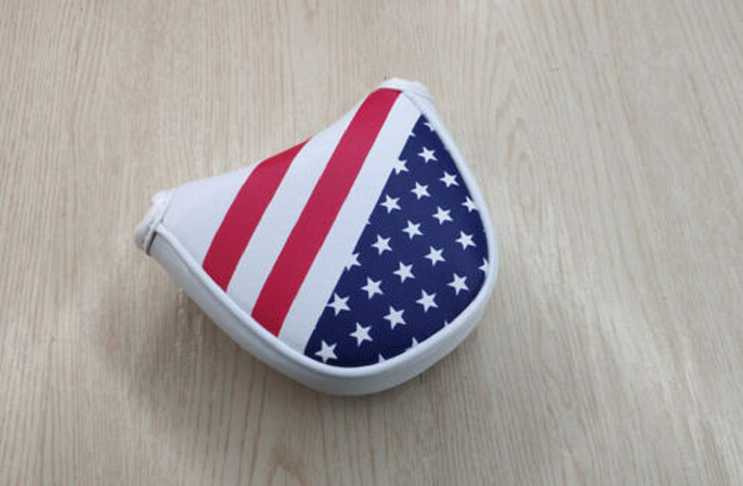 DBYAN US Flag Golf Magnetic Mallet Putter Head Cover for Putters Scotty Cameron, Taylormade, Titleist, Ping and Mizuno