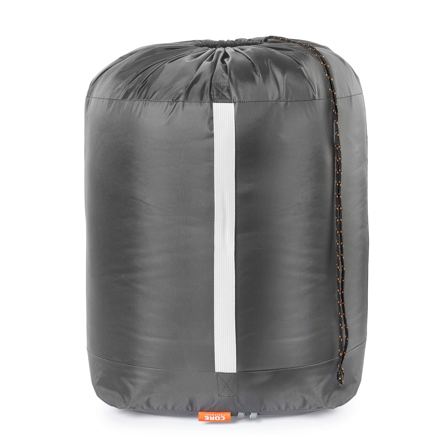 CORE 20 Deg Oversized Adult Sleeping Bag, Gray