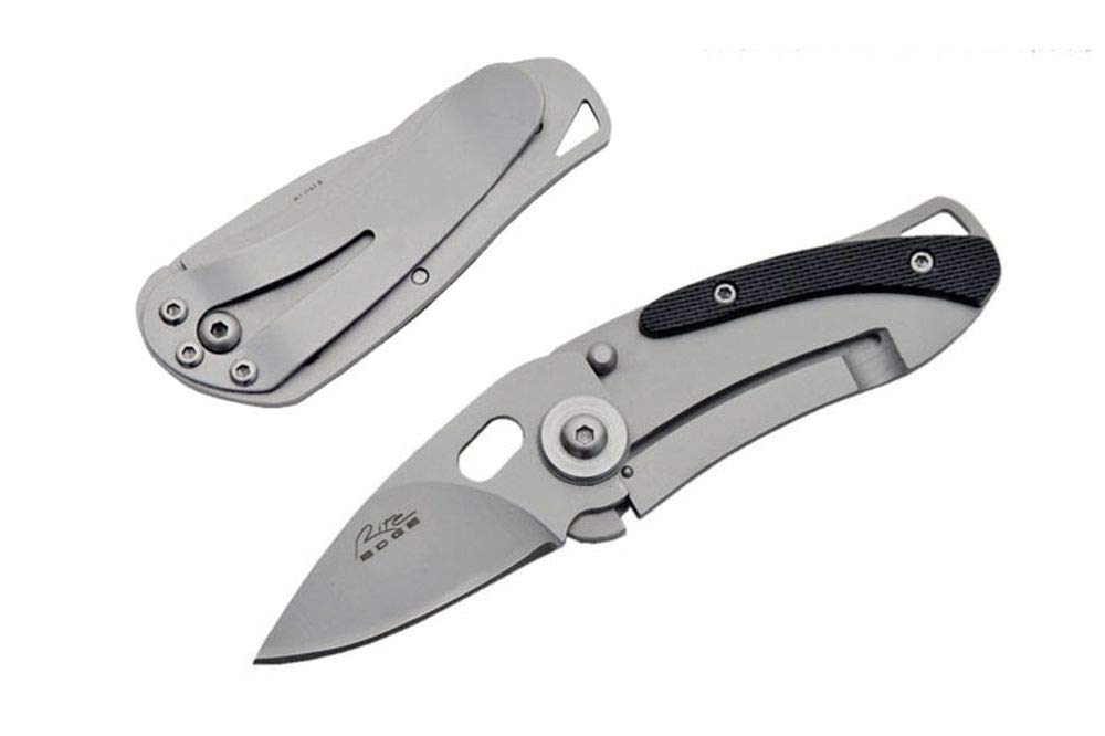 Rite Edge Silver Dollar Folder Knife