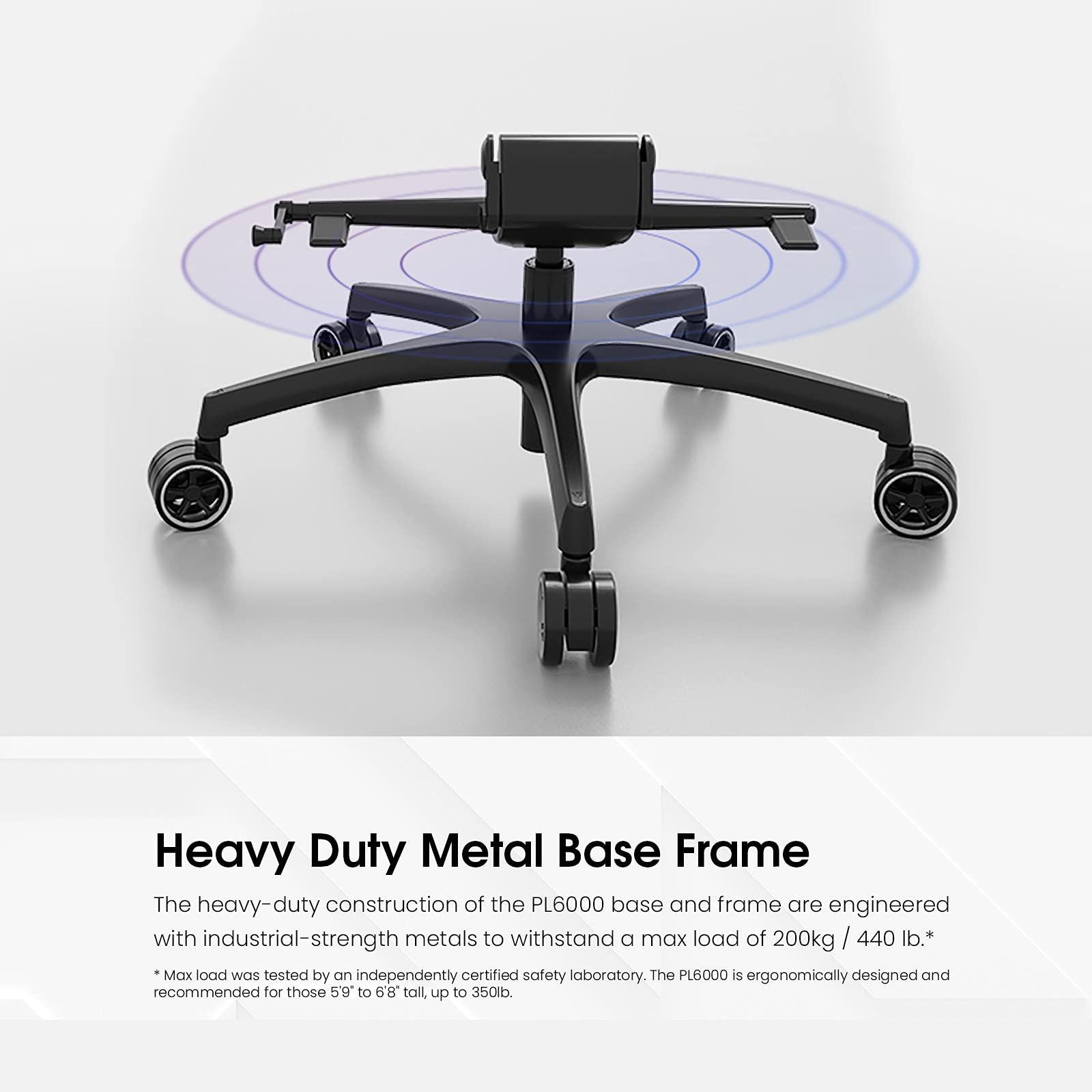 Vertagear Racing Seat Home Office Ergonomic High Back Game Chairs, S-Line SL4000 Medium BIFMA Cert, Black/Carbon