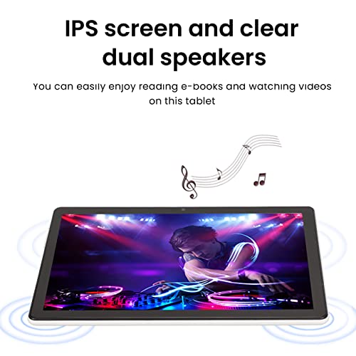 lonuo 4G Tablet 100-240V HD Tablet White Night Reading Mode Octa Core Processor IPS Screen for Reading Android 11 (White)