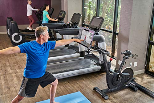 Echelon Smart Connect Fitness Bike, 30-Day Free Echelon Membership, Easy Storage, Small Spaces, Cushioned Seat, Solid Design, HIIT, Top Instructors, 32 Resistance Levels, Bluetooth, EX-7S