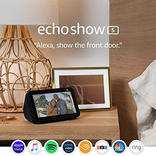 Echo Show 5 | Sandstone with Sengled Bluetooth Smart Color Bulb | Alexa Smart Home Starter Kit
