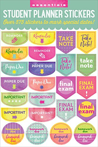 Student Planner Stickers (Set of 575 Stickers)