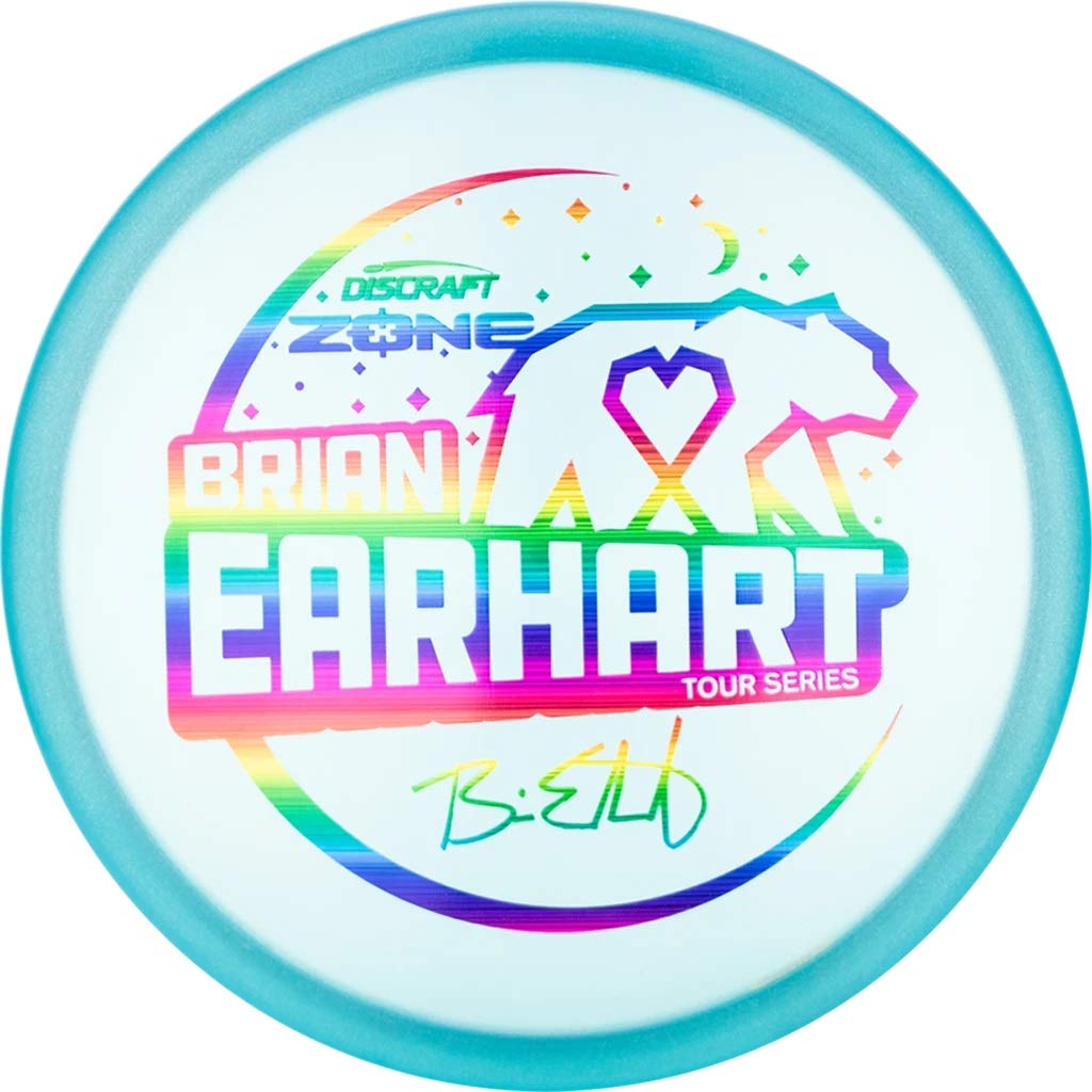 Discraft Limited Edition 2021 Tour Series Brian Earhart Metallic Tour Z Zone Putt and Approach Golf Disc [Colors May Vary] - 173-174g