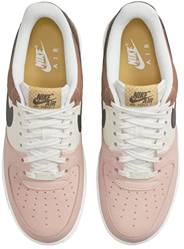 Nike Men's Air Force 1 (Arctic Orange/Velvet Brown, us_Footwear_Size_System, Adult, Men, Numeric, Medium, Numeric_13)