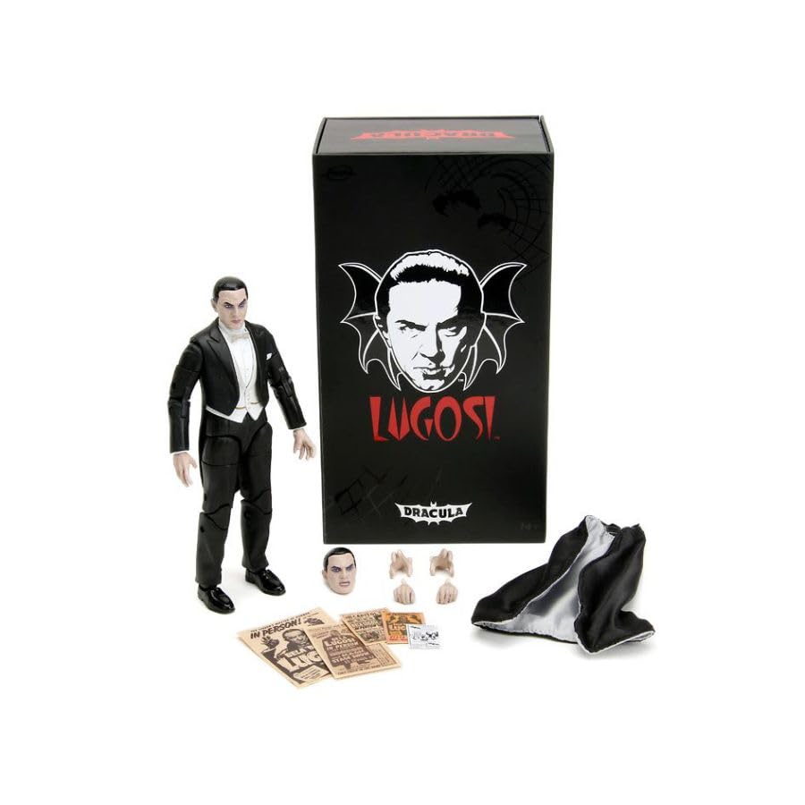 Jada Toys Dracula Bela Lugosi 6" Action Figure