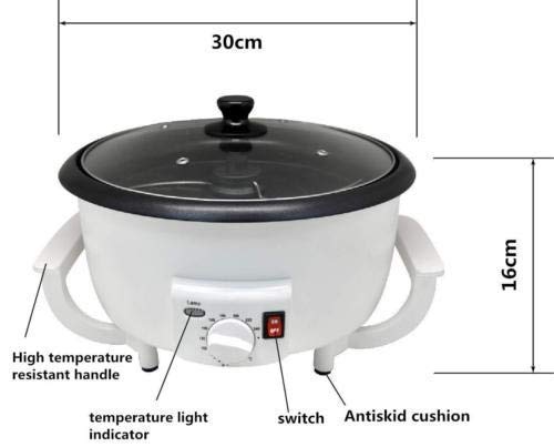 ele ELEOPTION Coffee Roaster | Coffee Roasters for Home Use | 750G Capacity Electric Coffee Roasting Machine for Coffee Bean