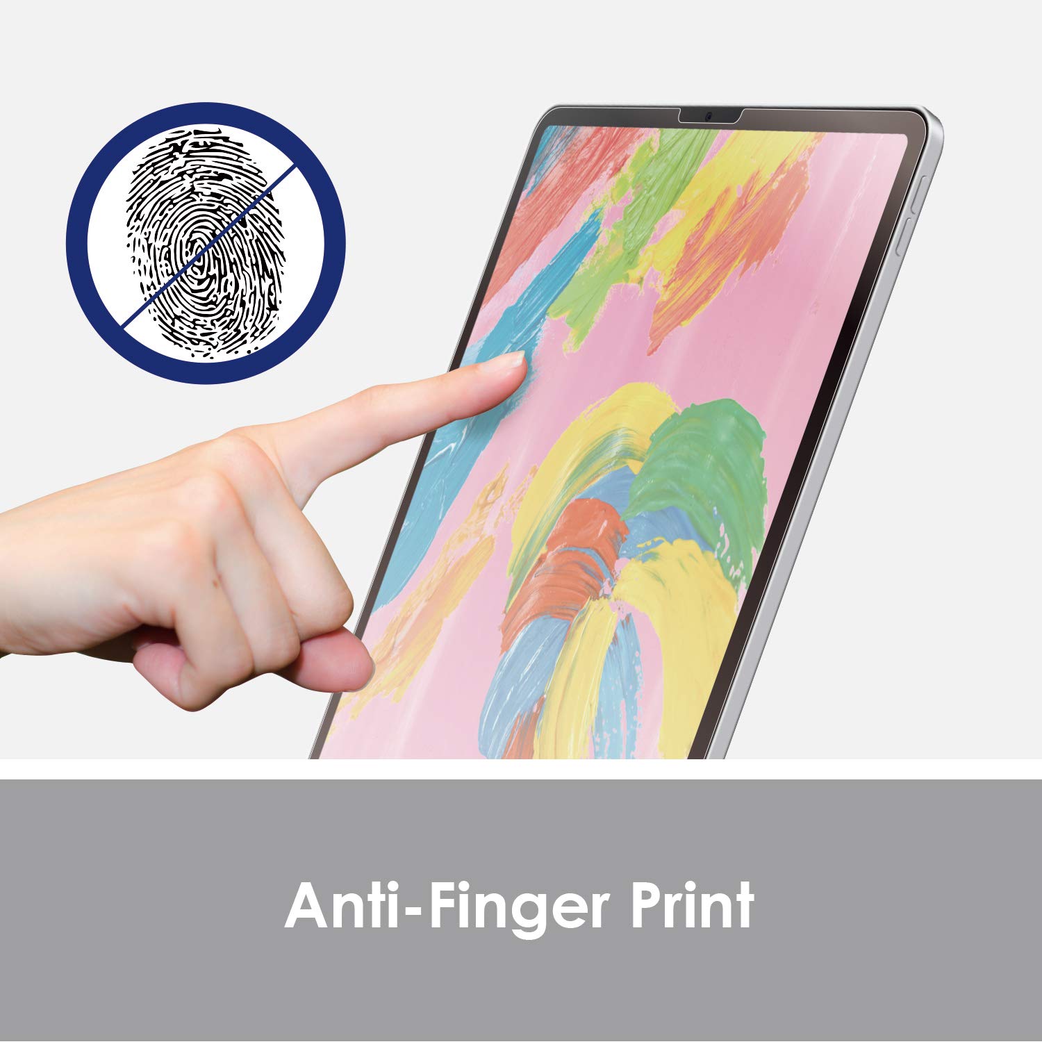 ELECOM Pencil-Feel Screen Protector Compatible with iPad Air 4 (10.9inch, 2020) / iPad Pro 11" 2018/2020 Designed for Drawing, Japan-Made, Super Easy Installation *Smoothness 100*(TB-A18MFLAPLL-G)