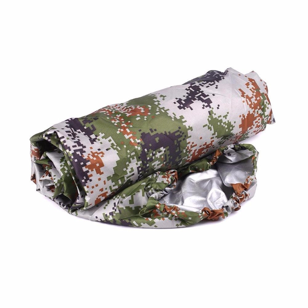 Dulcii Universal Camouflage Kayak Canoe Boat Waterproof UV Resistant Dust Storage Cover Shield, 6 Size to Choose (4.0-4.5m/13.0-14.7ft)