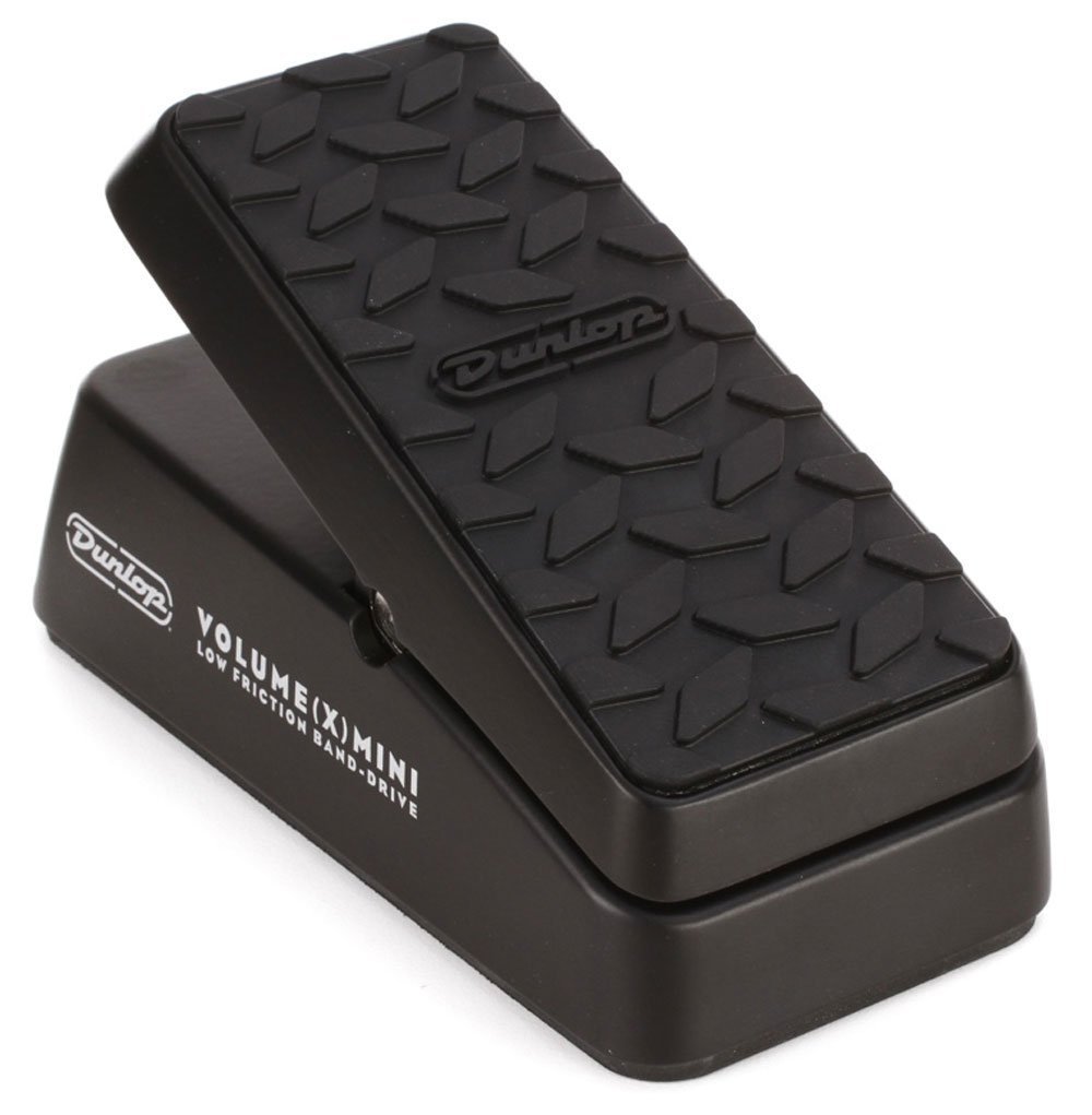 Dunlop DVP4 Volume X Mini Pedal Bundle with 2 Patch Cables and Dunlop PVP101 Pick Pack