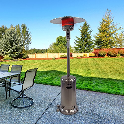 GHP Group Dyna-Glo DGPH102SS 41000 BTU Deluxe Stainless Steel Patio Heater