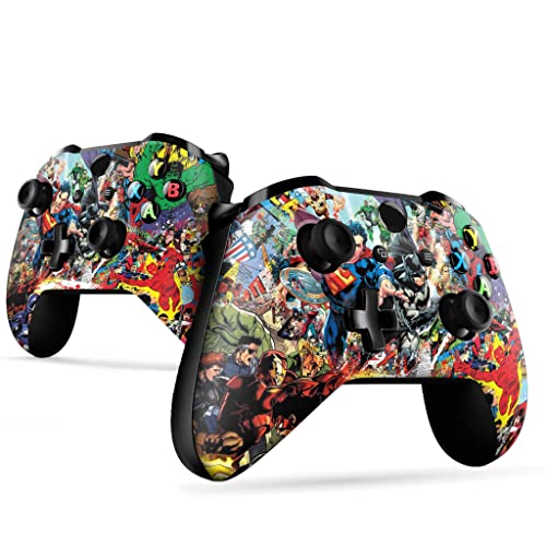 DreamController Fortnight Alien Custom X-box Controller Wireless compatible with X-box One/X-box Series X/S Proudly Customized in USA with Permanent HYDRO-DIP Printing (NOT JUST A SKIN)