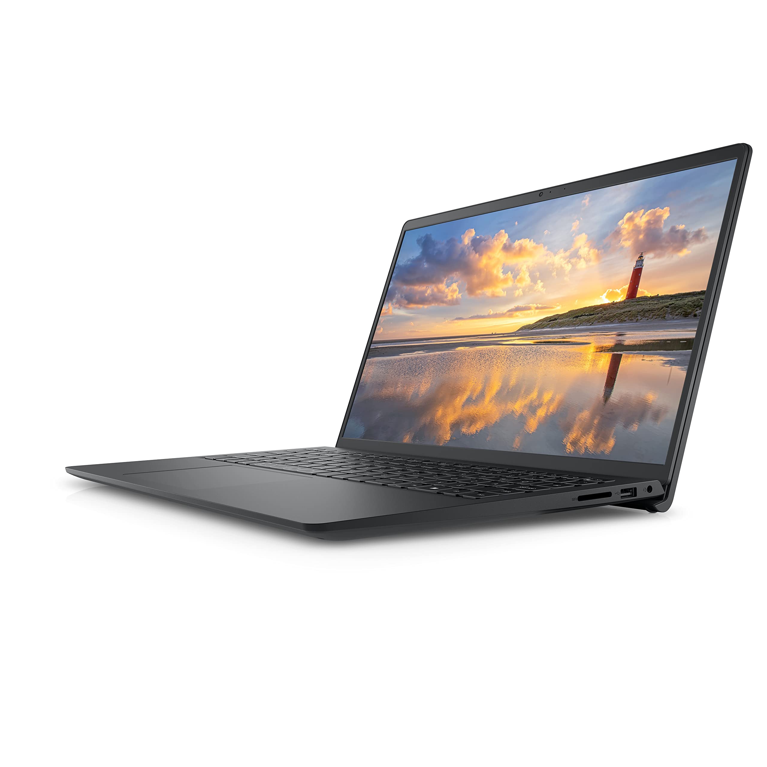 Dell Newest Inspiron 3510 Laptop, 15.6 HD Display, Intel Celeron N4020 Processor, Webcam, WiFi, HDMI, Bluetooth, Win10 Home, Black (16GB RAM | 256GB PCIe SSD + 1TB HDD)