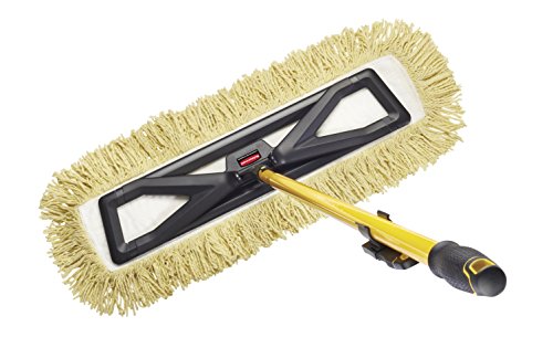 Rubbermaid Commercial Products Maximizer-Dust Mop Pad and EZ Access Scraper, 24in