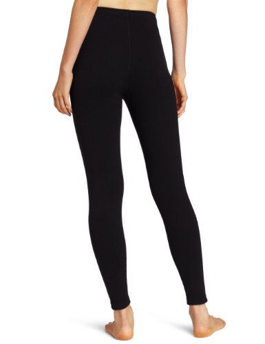 Duofold Women's Heavy Weight Double Layer Thermal Leggings, Black, Large
