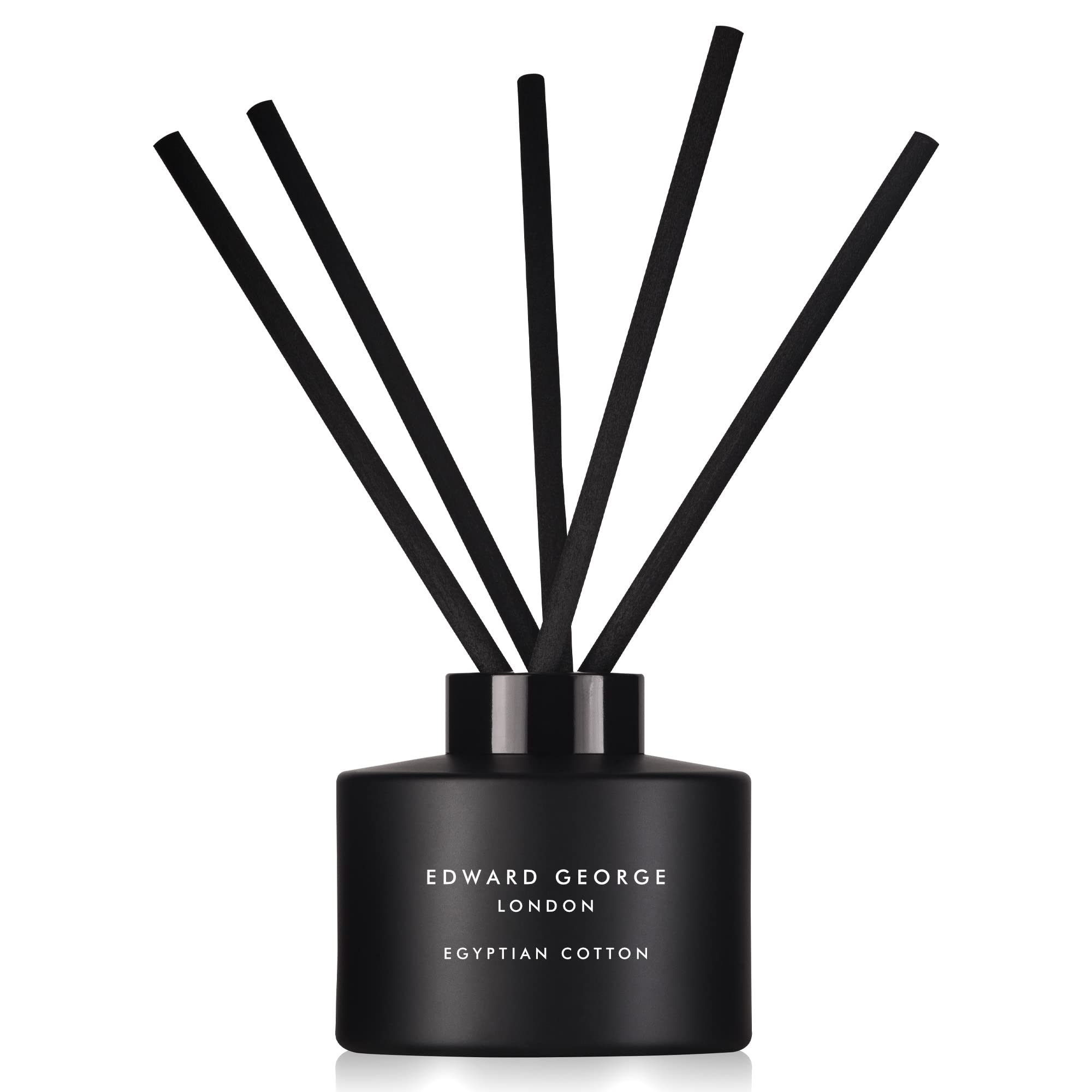 Edward George Reed Diffusers for Home Rose Oud Fragrance Oil Reed Diffuser Set with 10 Oil Diffuser Sticks, 5.6 fl oz