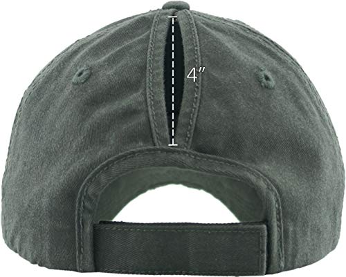 Distressed Trucker Dad Hat Messy Bun Ponytail Ponycap - Mesh Teal